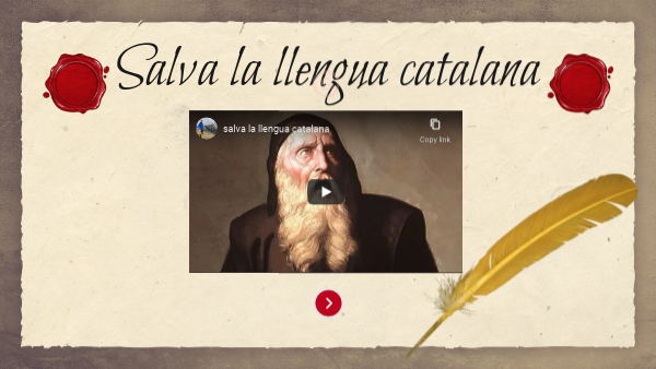 salva la llengua catalana