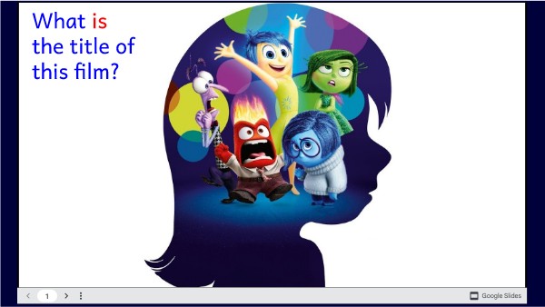 Inside Out - Emotions | Genially