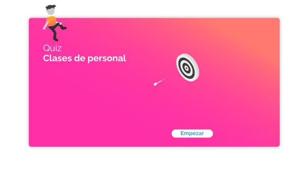 QUIZ DARDOS clases personal | Genially