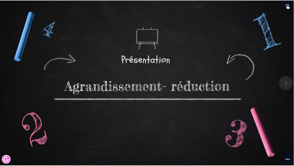 3eme ch12 agrandissement et reduction | Genially