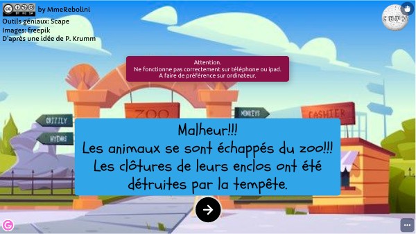6eme ch12 Le zoo