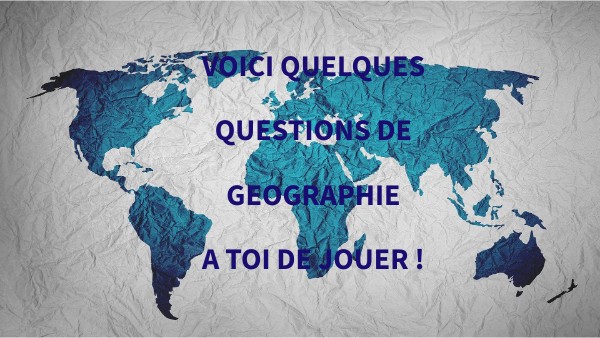 GEOGRAPHIE
