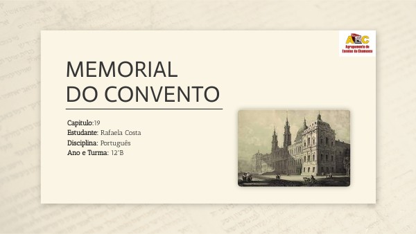Copy - Memorial do Convento | Genially