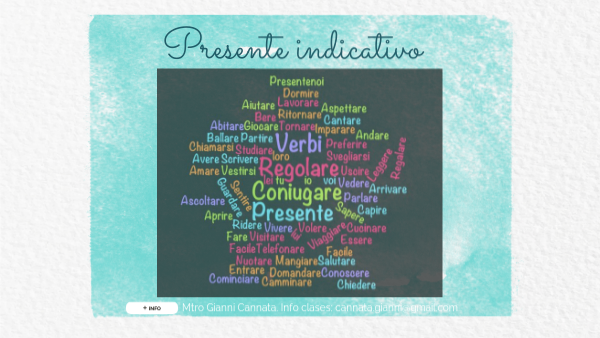 INDICATIVO PRESENTE | Genially