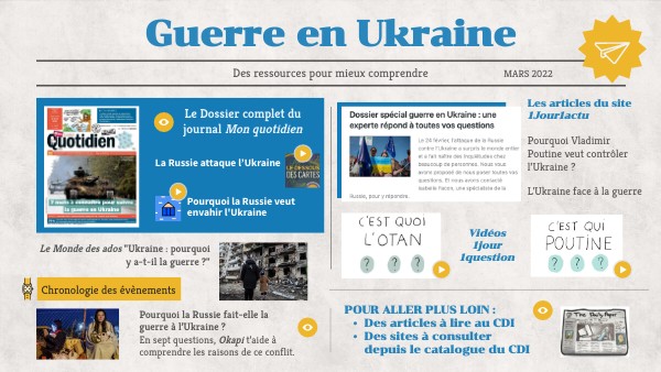 Guerre en Ukraine | Genially