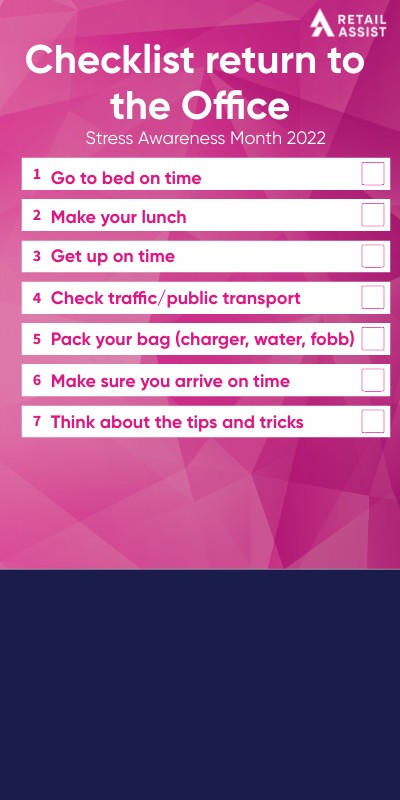 Checklist Back to the Office