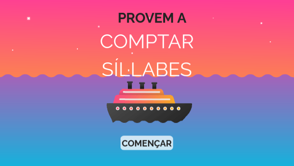 COMPTEM SÍL·LABES | Genially