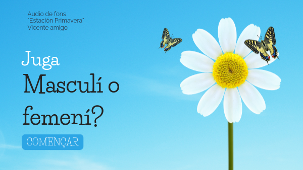 El nom, el gènere | Genially