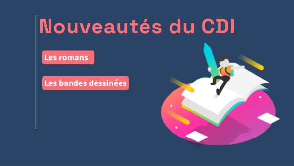 Nouveautés CDI | Genially