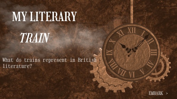 My literary train