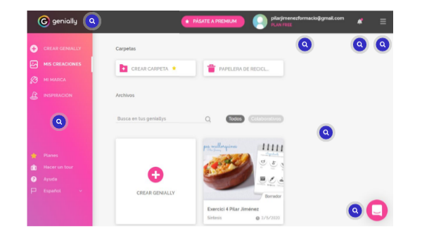 Panell principal Genially Maig 2020 | Genially