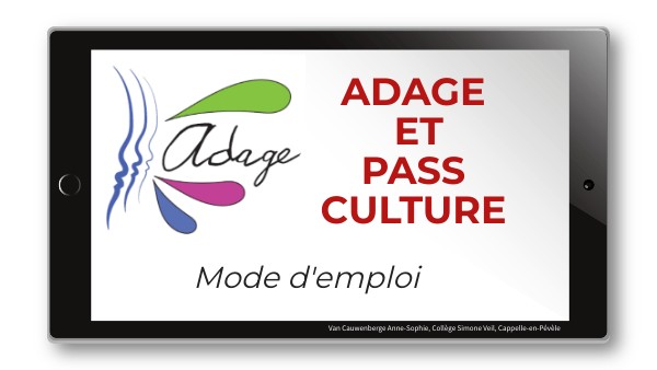 ADAGE et Pass Culture