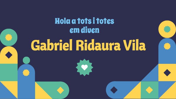 PRESENTACIÓ GABRIEL RIDAURA