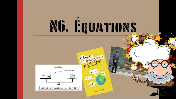 N6. Équations-4e | Genially