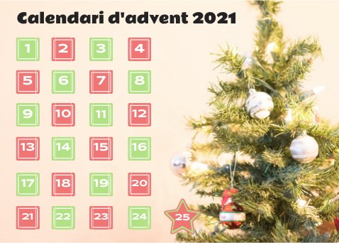 Calendari advent 2021 | Genially