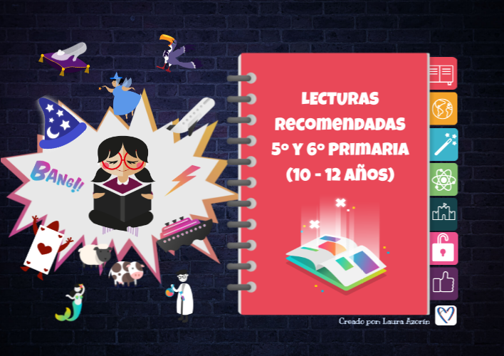 Lecturas Recomendadas 5º y 6º Primaria | Genially