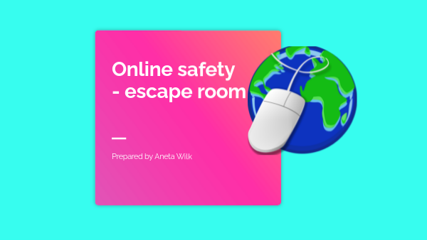 online safety escape room | Genially