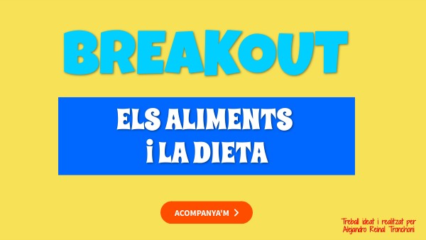 BREAK OUT LA DIETA | Genially