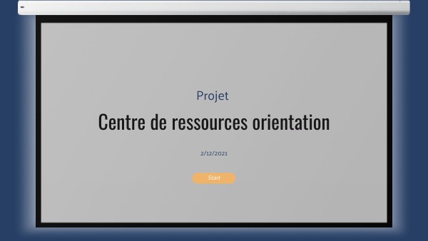 Centre de ressources orientation