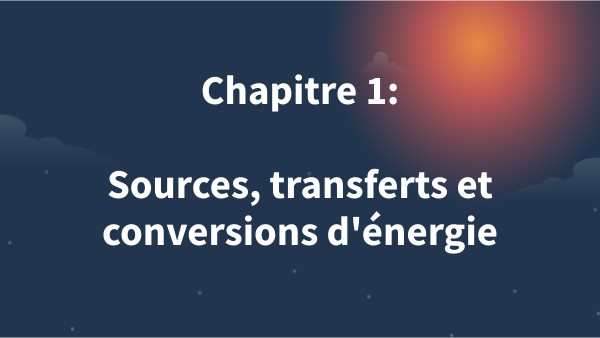énergie et conversions 5eme | Genially