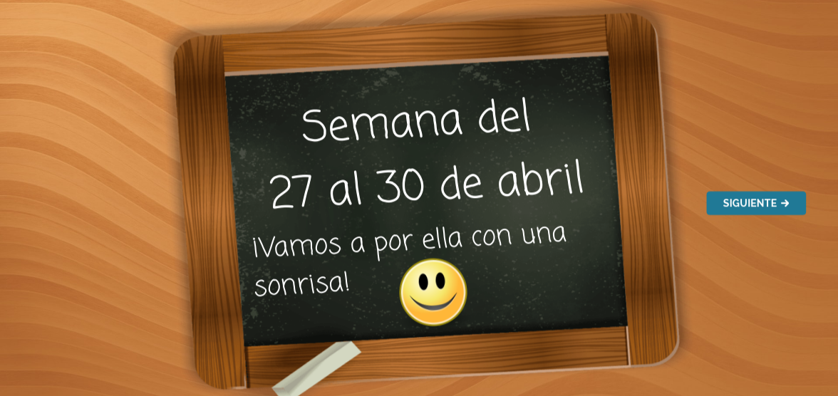 PRIMERO: Semana del 27 al 30 | Genially