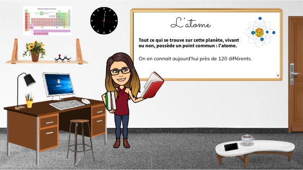 ESCAPE GAME - ATOME | Genially