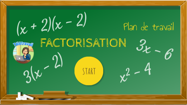 Factorisation 3ème | Genially