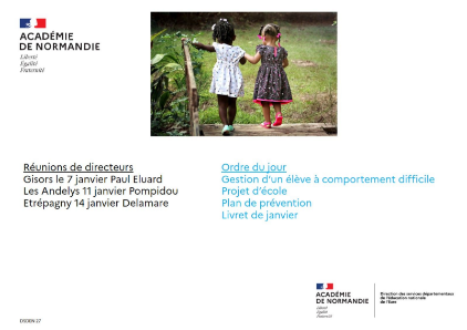 PRESENTATION PROJET ECOLE Les Andelys