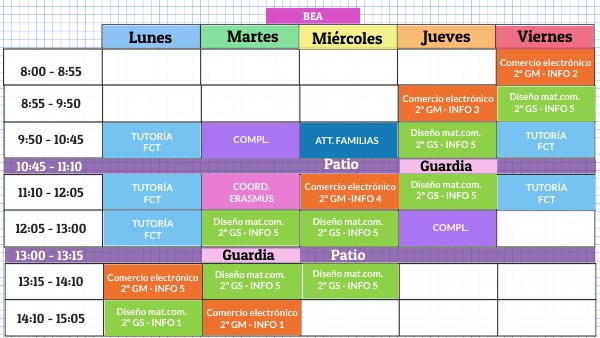 HORARIOS 2022-2023