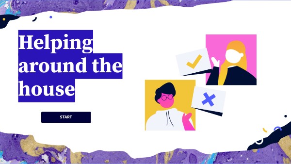 Helping around the house | Genially