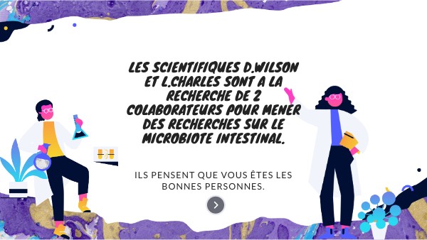 Escape game microbiote | Genially