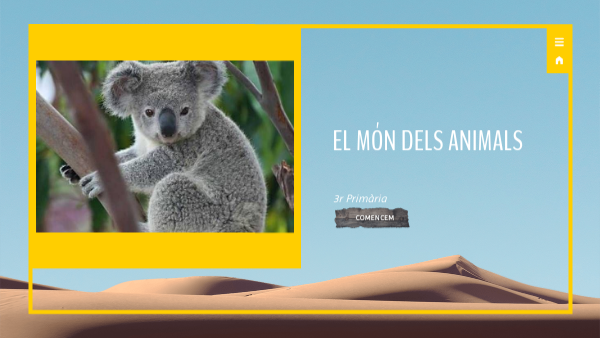 El món animal 3r | Genially