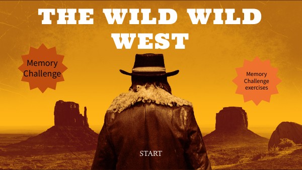 The Wild wild West | Genially