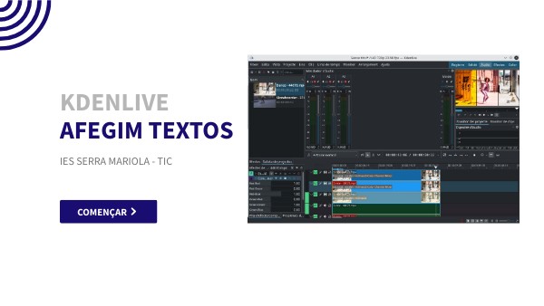 TEXTOS KDENLIVE | Genially