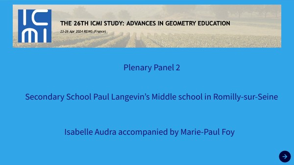 Copie - In English - Teaching geometry in France | Genially