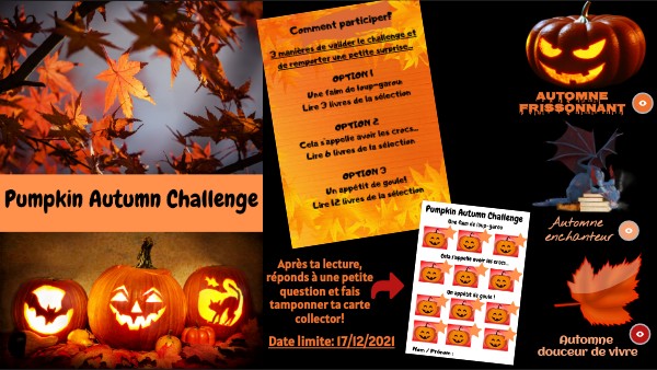 Pumpkin Autumn Challenge | Genially