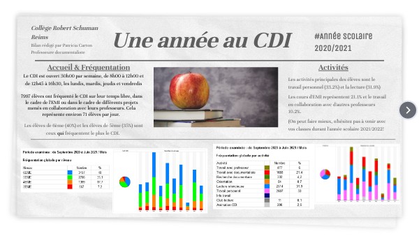 Bilan CDI | Genially