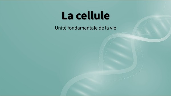 La cellule | Genially