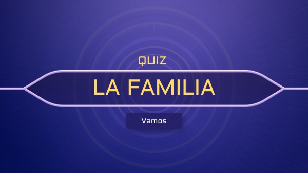 Qui veut gagner des millions ? (devinettes vocabulaire famille) | Genially