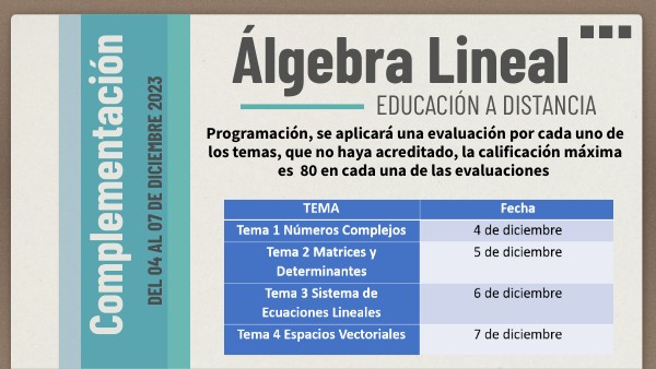 Comp. Lineal Virtual | Genially