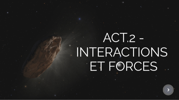 Forces et interactions (2021) | Genially
