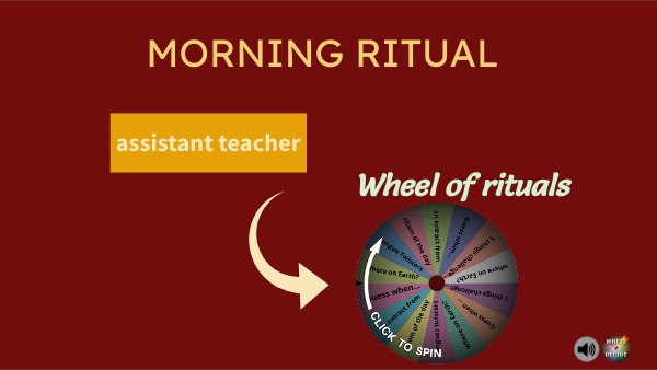 6e Wheels of rituals | Genially