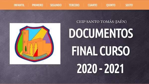 DOCUMENTOS FINAL DE CURSO 2020-2021