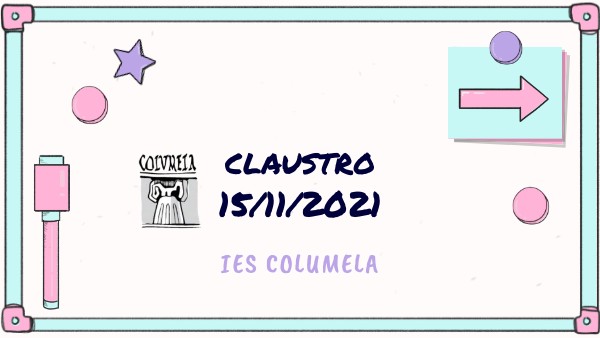 CLAUSTRO 15/11/21 | Genially