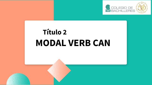 VIDEO MODAL VERB CAN | Genially