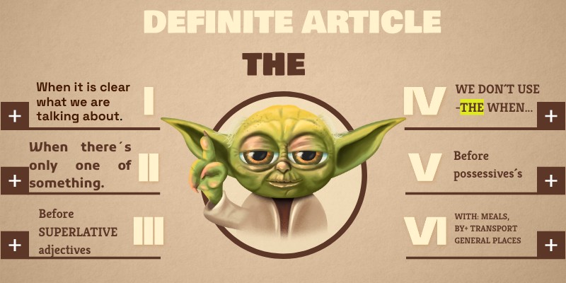 DEFINITE ARTICLE THE | Genially