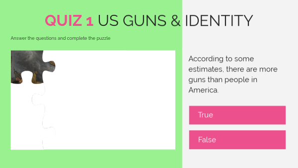 Quiz1Guns and US IdentityAmericanRevolution | Genially