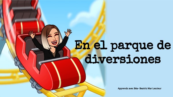 En el parque de diversiones