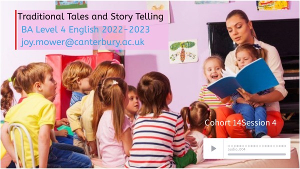 C14 v/o CAP ENG 4 Storytelling/trad tales