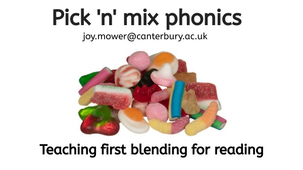 Teaching first blending for reading | Genially